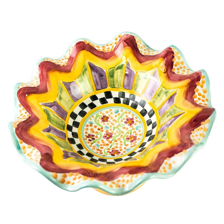 Mackenzie-Childs - Fluted compote bowl (Gebraucht) in Lugano für CHF ...