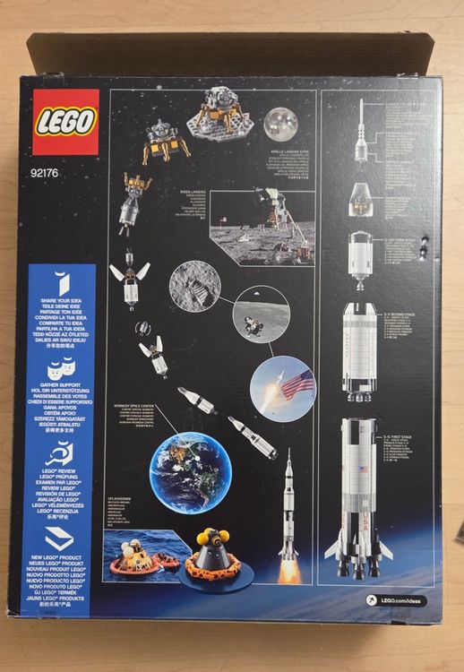 LEGO 21309 NASA Apollo 11 Saturn V SELTENES SET (Neu (gemäss ...