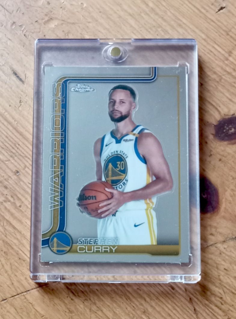2025-26 Topps Chrome NBA Stephen Curry Image Variation SSP (Neu (gemäss ...