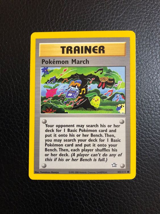 Neo Genesis Pokemon March 102/111 Ab 1 (Gebraucht) in für CHF 3 – mit ...