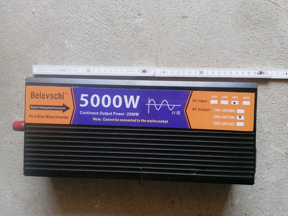 Inverter 48v 5000w | Kaufen auf Ricardo