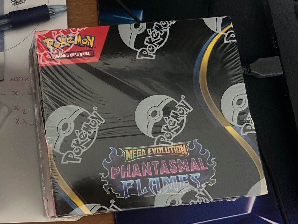 Phantasmal Flames Booster Box Display Pokemon EN OVP (Neu und ...