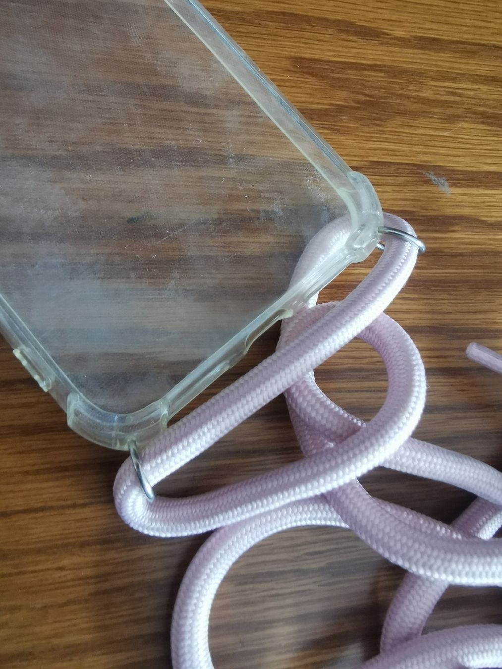 Coque iPhone X/XS avec cordon rose - 😁👍🏻 (Neuf (Voir description)) à ...