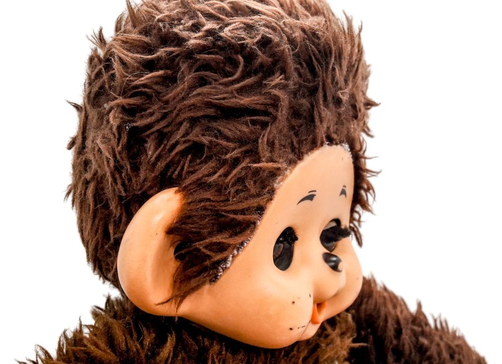 Monchhichi Kiki 35 cm vintage 70s' Jimmy Toho Bussan Daisuke (Gebraucht) in Tavannes für CHF 59. ...