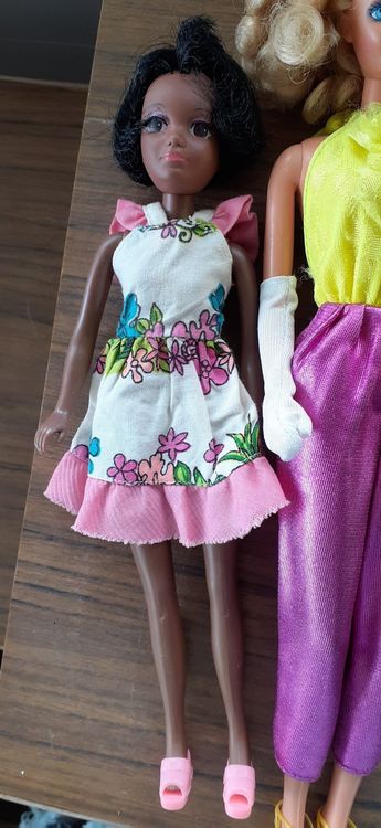 Barbie 1960/70er in Kleiderschrank mit Kleidung/Accessoires (Gebraucht ...