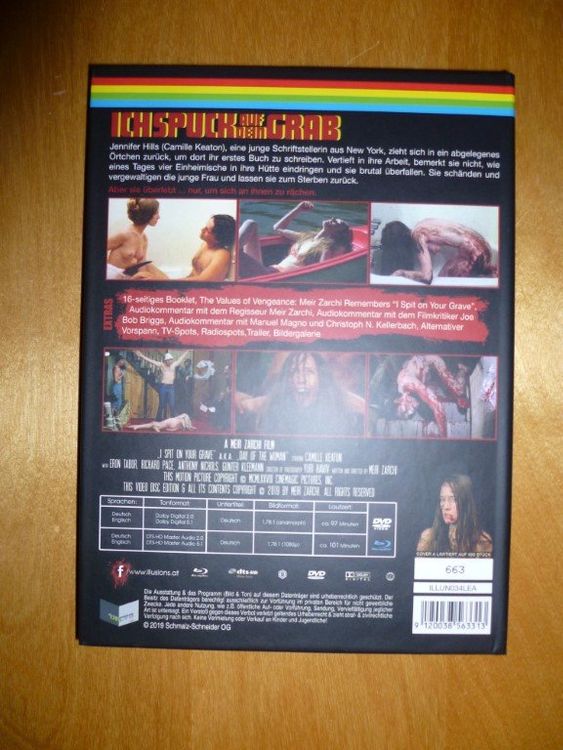 Ich spuck auf Dein Grab -Original- Uncut Mediabook [Blu-ray] (Gebraucht ...