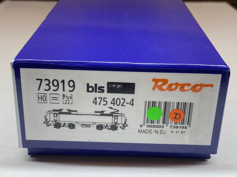 Roco 73919 (H0 GS) BLS Cargo Re 475 402-4 „Die Alpinisten“ (Gebraucht ...