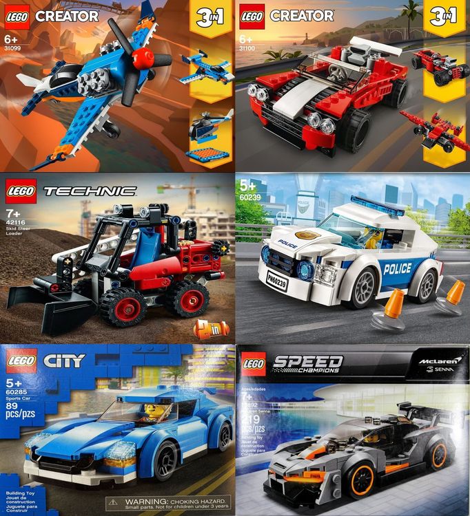 Lego City/Speed/Technic/Creator (Gebraucht) in Au ZH für CHF 39 – mit ...