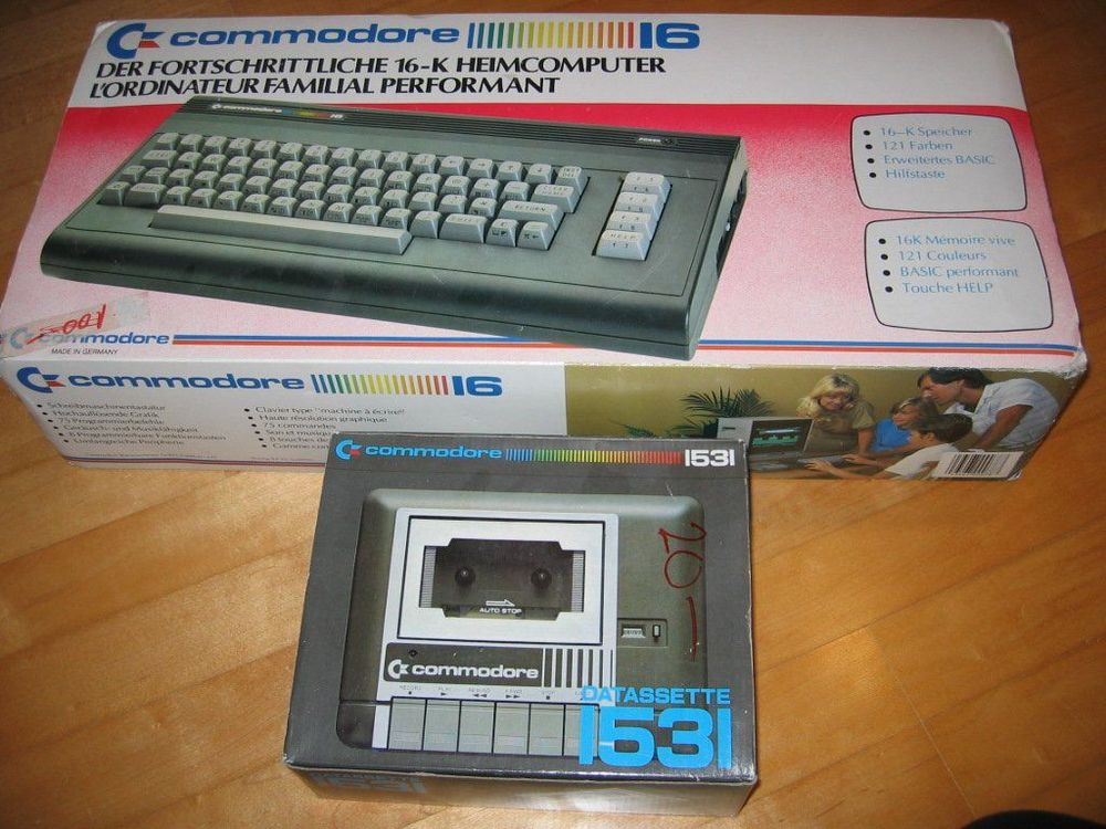 Commodore C16 mit Datasette | Kaufen auf Ricardo