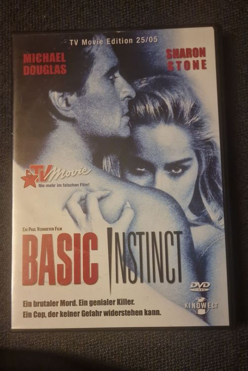 Basic Instinct DVD mit Michael Douglas & Sharon Stone (Gebraucht) in ...