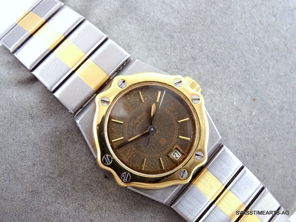 CHOPARD GENEVE ST. MORITZ 18K/SS REF. 8024 DAMEN ARMBANDUHR (Gebraucht) in Zürich für CHF 409 ...