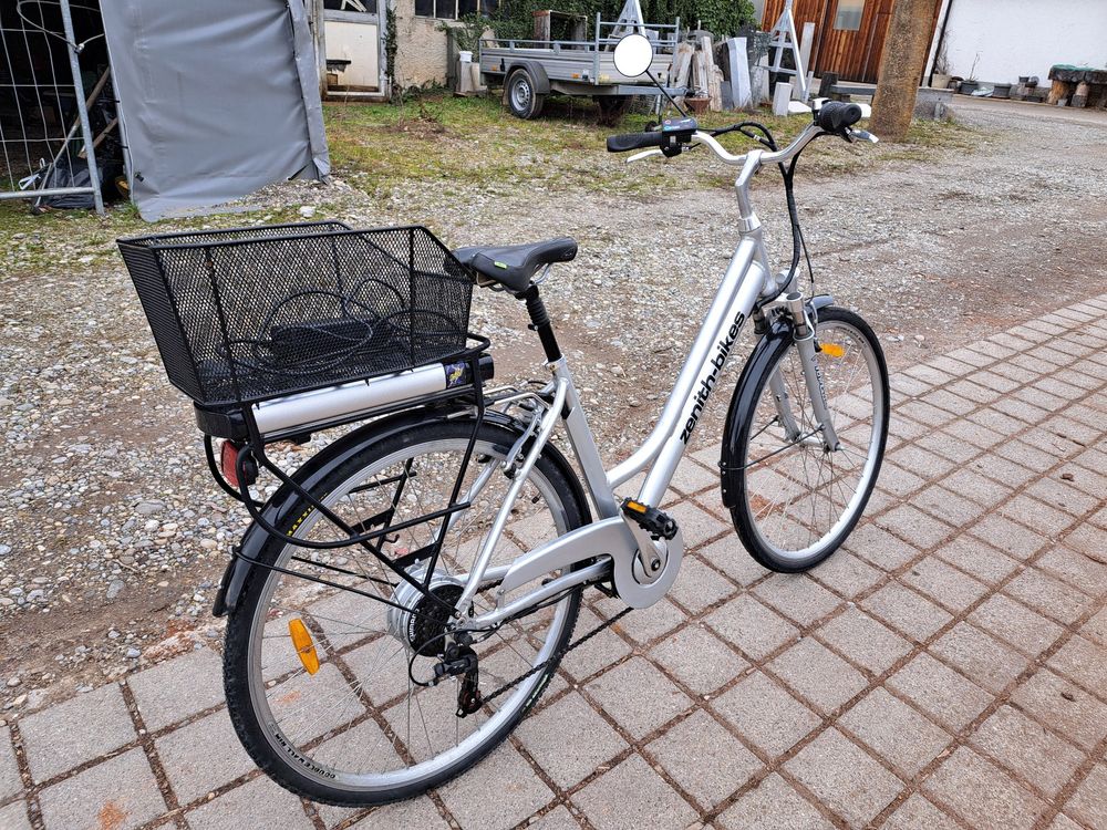 Zenith-Bikes E-Bike Elektro Velo Fahrrad 25km/h (Gebraucht) in Hallau ...
