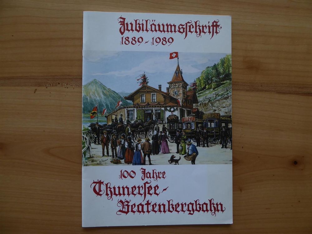 100 J. Thunersee-Beatenbergbahn 1989 (Gebraucht) in Bellach für CHF 5 – mit Lieferung auf ...