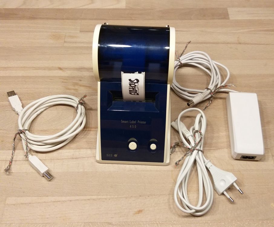 Seiko Smart Label Printer 450 und SLP-TMRL Etiketten | Kaufen auf Ricardo