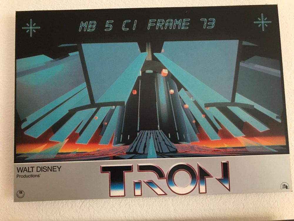 Tron Vintage Filmszenen Poster (Gebraucht) in Zürich für CHF 45 – nur ...
