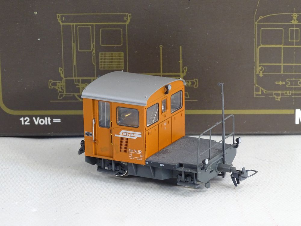 Bemo 1273/2 Traktor Tm2/2, RhB, 62, Analog, H0m, OVP | Kaufen auf Ricardo