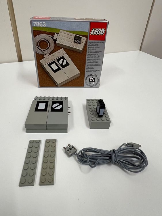 LEGO 7863 elektrische Fernbedienung 12 V für Weichen 1983 (Gebraucht ...