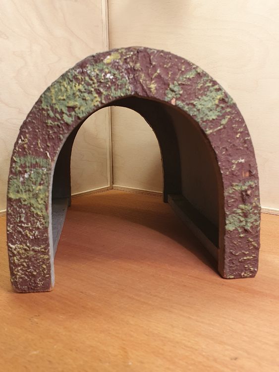 Eisenbahn Tunnel aus Holz, passt gut zu Märklin oder Buco (Gebraucht ...