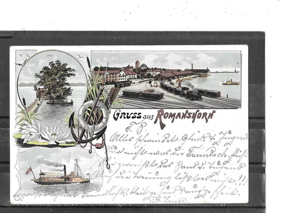 TG Gruss aus Romanshorn 1900 (Litho) (Gebraucht) in Schocherswil für CHF 12 – mit Lieferung auf ...