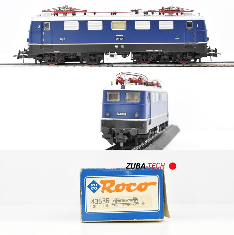 Roco 43636 E-Lok BR E 41 der DB H0 GS Analog mit OVP (Gebraucht) in St. Gallen für CHF 52 – mit ...
