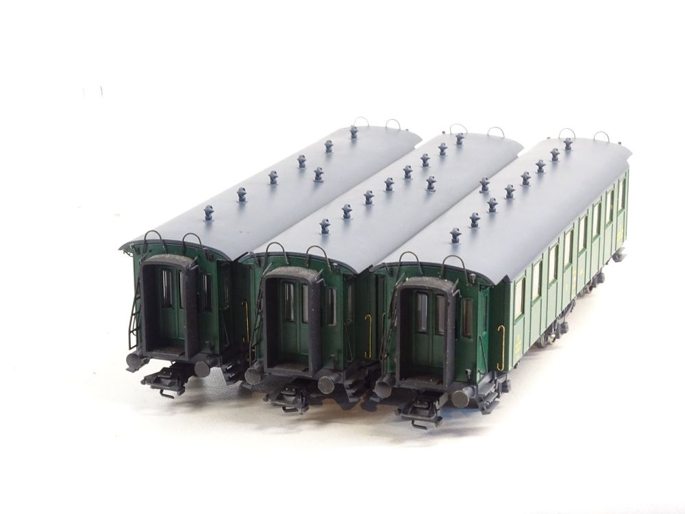 Liliput 334478 + 330488 Oltimerwagen SBB, 8478+3872,H0,GS,DC (Gebraucht ...