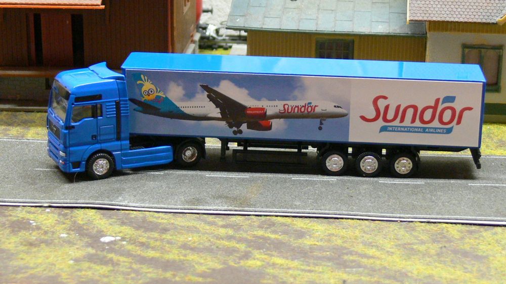 MAN Sattelzug SUNDOR Airline, 1:87, H0 (Gebraucht) in Steinbach für CHF ...