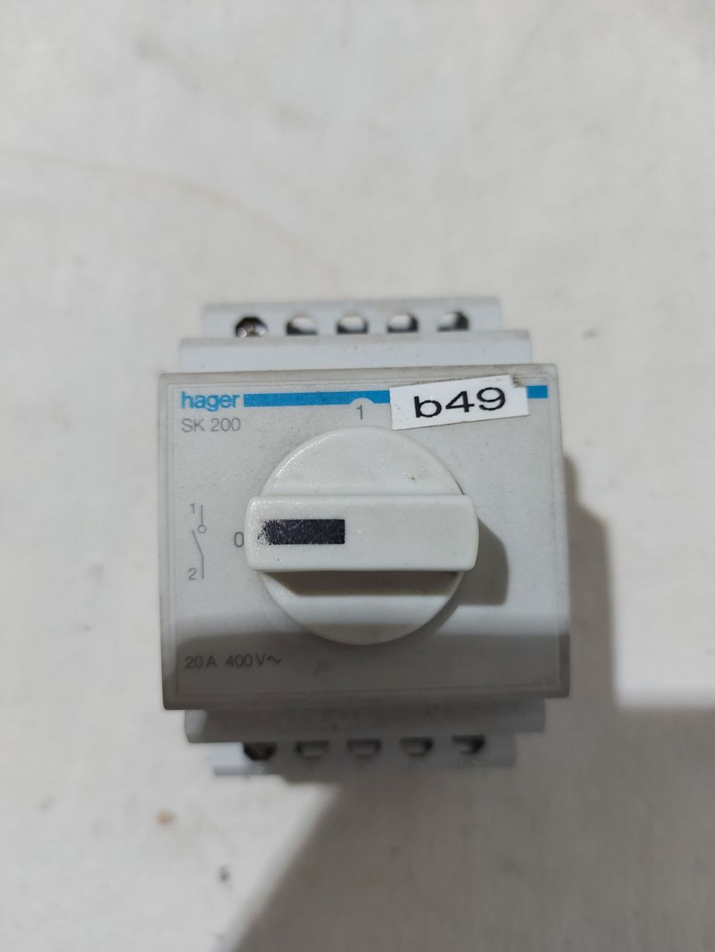 Hager SK 200 Drehschalter, 20A 400V~ (b49) (Gebraucht) in Neuhausen für ...
