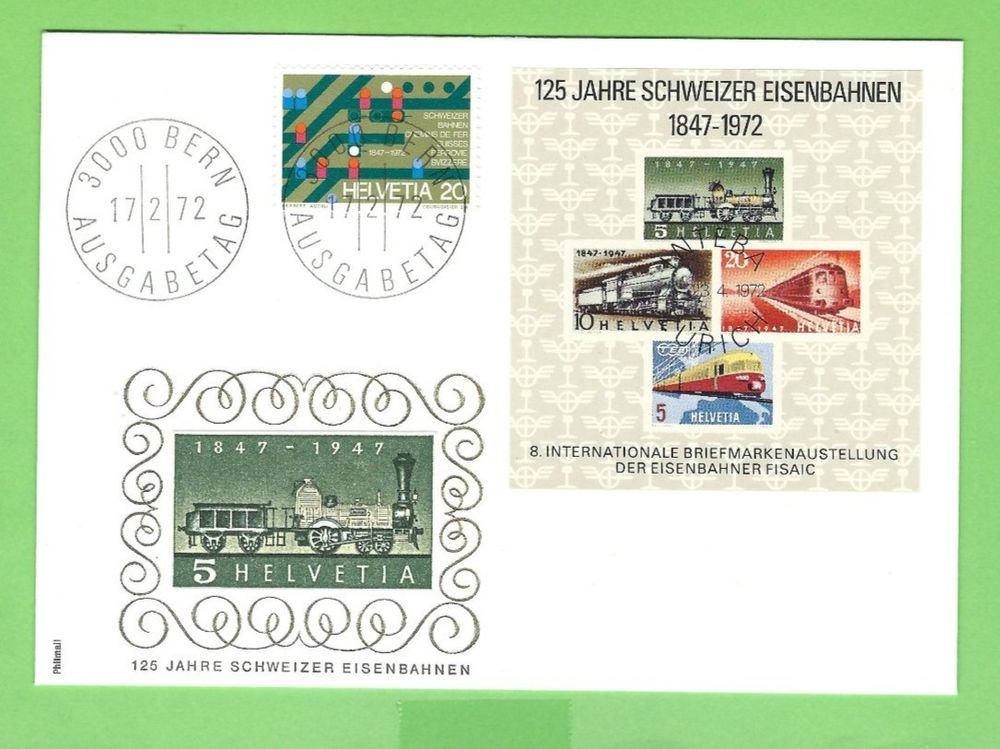 125 Jahre Schweizer Eisenbahnen (Gebraucht) in Zürich für CHF 2 – mit Lieferung auf Ricardo kaufen