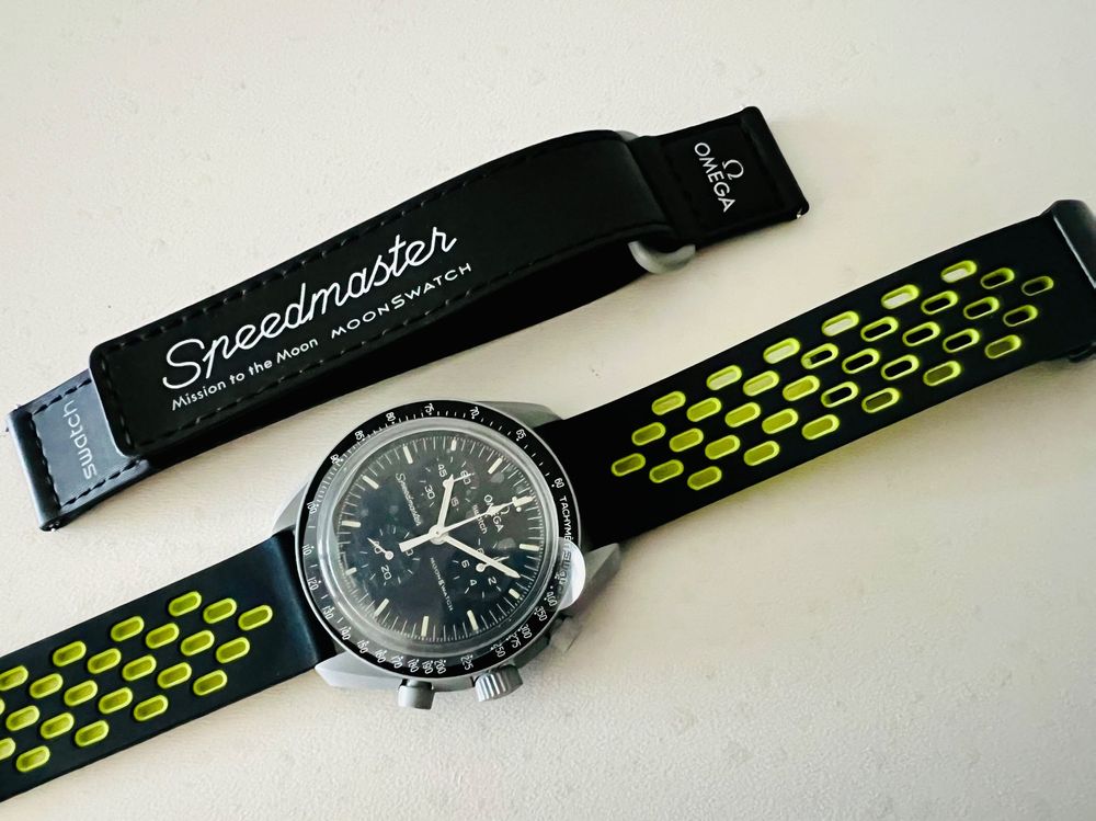 OMEGA x SWATCH Mission to the Moon “Fresh Bico”,NObox&papers (Neu ...