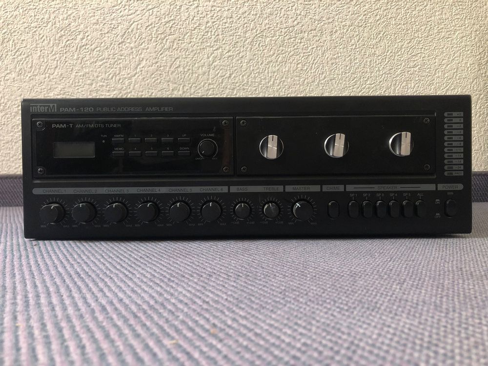Verstärker InterM PAM-120 Public Adress Amplifier ab 1.-!!! (Gebraucht) in Zürich für CHF 2 ...