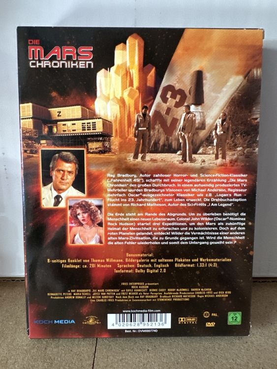 Die Mars Chroniken DVD - Science Fiction Klassiker (Neu (gemäss Beschreibung)) in Emmenbrücke ...