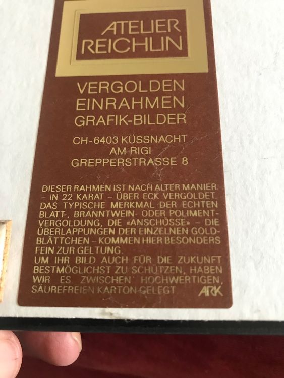 Rolf Knie, Original-Serigraphie ELEFANT AUF ZELT 71/151 1996 (Gebraucht) in Rotkreuz für CHF ...