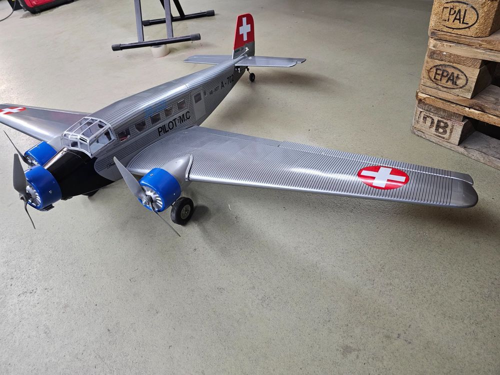 VQ Model Ju 52 komplett Flugbereit (Gebraucht) in Rüti für CHF 132 ...