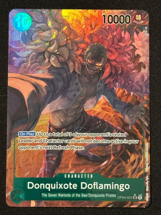 Donquixote Doflamingo OP04-031 V.2 – One Piece TCG – NM (Gebraucht) in ...