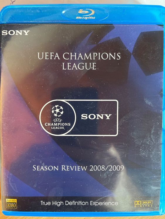 DVD BlueRay: UEFA Champions League Rückblick 2008/2009 | Kaufen auf Ricardo