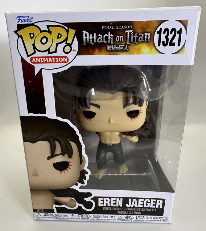 Funko Pop! Attack on Titan - Eren Jaeger 1321 | Kaufen auf Ricardo