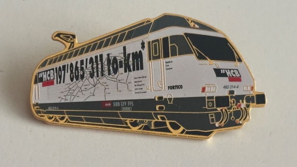 Pin's Schmid & Muller Design - SBB CFF FFS - Re 460 "HCB (D'occasion) à ...