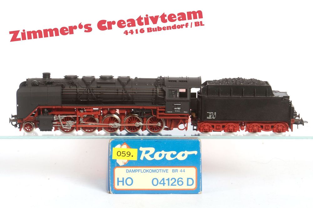 ROCO DR Dampflok BR 44, H0, GS, OVP, Ref. 04126D (Gebraucht) in Bubendorf für CHF 74.95 – mit ...