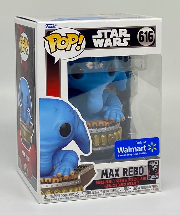 Funko Pop! Star Wars, Max Rebo #616, Walmart Exclusive (Neu und ...