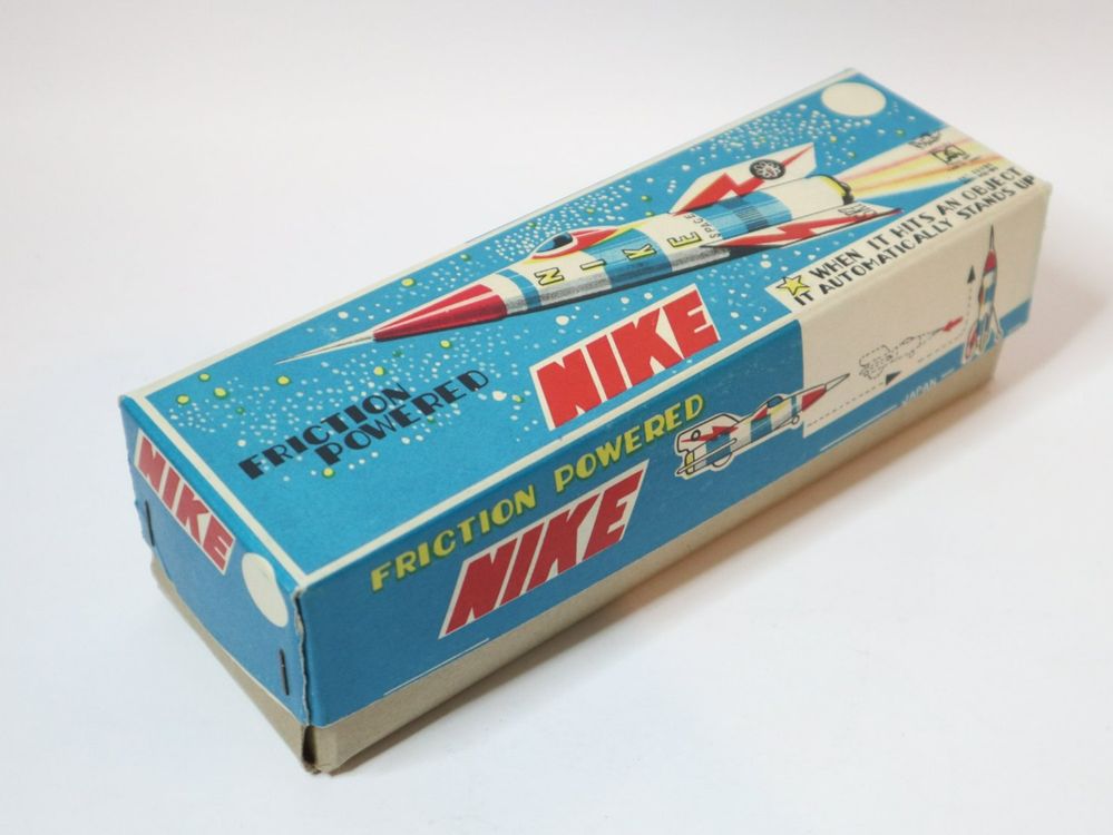 60's Nike Blech Rakete Space Rocket japan unbespielt (Neu (gemäss ...