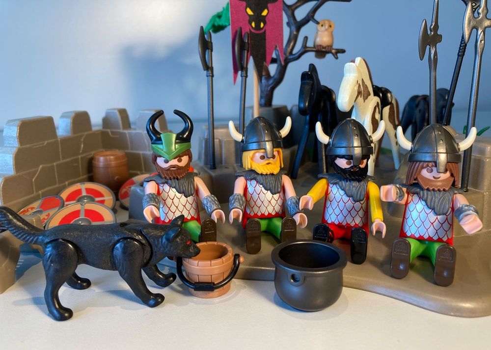 Playmobil Wikinger, Pferde und Ruine (Gebraucht) in Wil SG für CHF 18 ...
