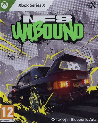 Need for Speed: Unbound (Game - X-Box Se (Neu und originalverpackt) in ...