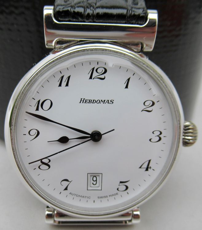 Uhr Hebdomas Automatic Argent 925 mit Croco Calf (Gebraucht) in Bern ...