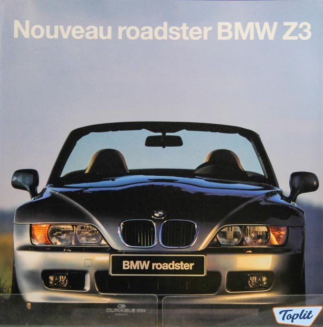 ORIGINAL NEUWAGEN BIG PROSPEKT BMW - Z3 ROADSTER - 1995 | Kaufen auf ...