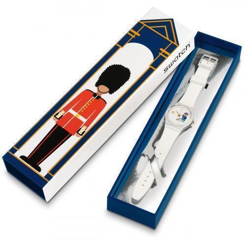 Montre Swatch How Majestic - GZ711 / Queen Elisabeth, neuve (Neu und ...
