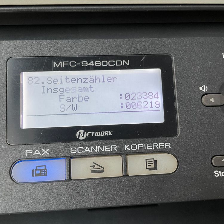 Brother Farblaserdrucker MFC-9460CDN (Gebraucht) in Zuchwil für CHF 1 – nur Abholung auf Ricardo ...