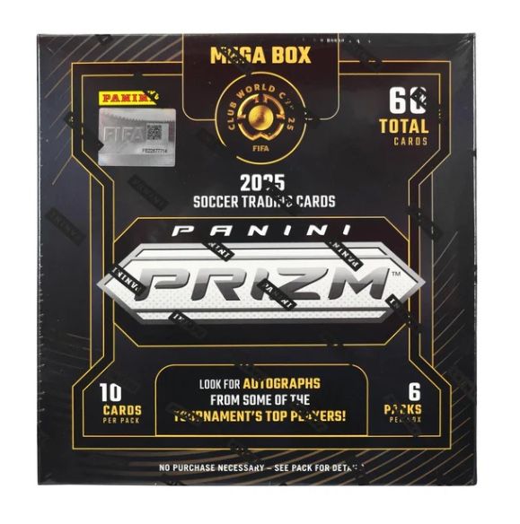 2025 Panini Prizm FIFA Club World Cup Hobby Mega Box (Neu und ...
