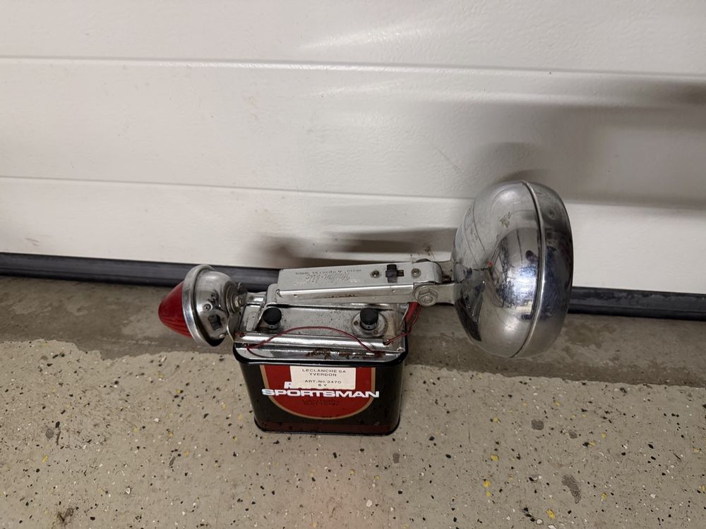 Vintage „Taschenlampe“, Radar lite by Burgess 60er Jahre (Gebraucht) in ...