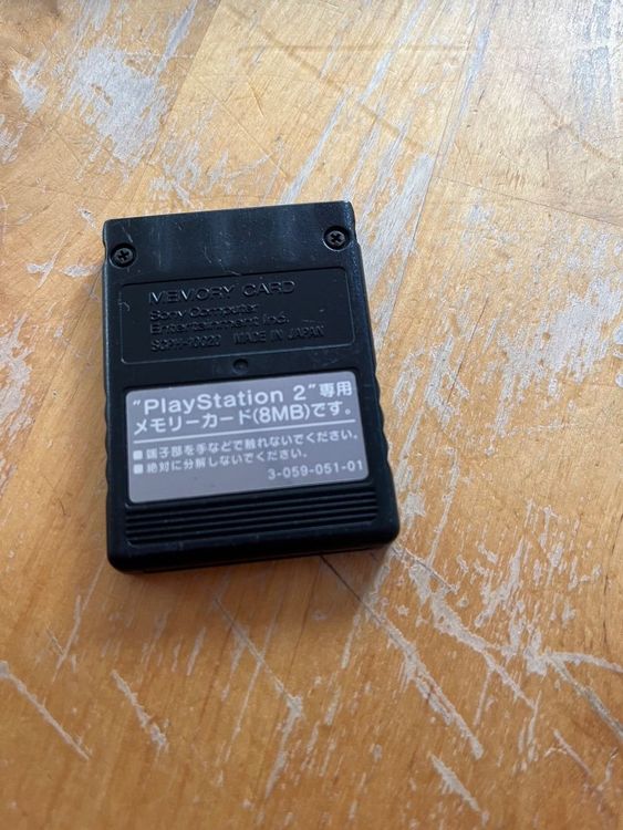 Playstation 2 Memory Card (Gebraucht) in Frenkendorf für CHF 7 – mit ...