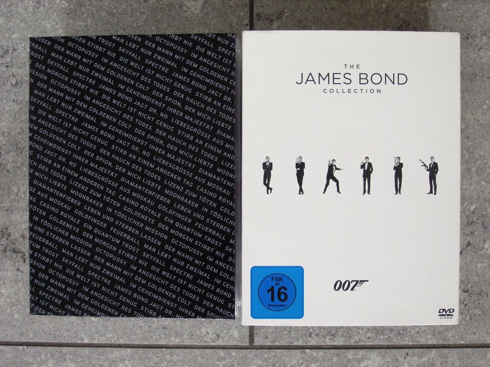 James Bond Collection (inkl. Spectre, 24 DVDs) (Gebraucht) in Zuzwil SG ...